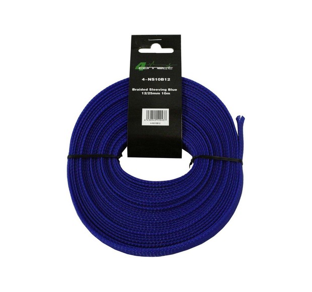 4Connect 4-NS10B12 Blå Nylonstrumpa 12/25mm 10m – Fatman Customs